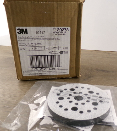 3M 20278 Clean Sanding Soft Interface Disc Pad for sale online | eBay