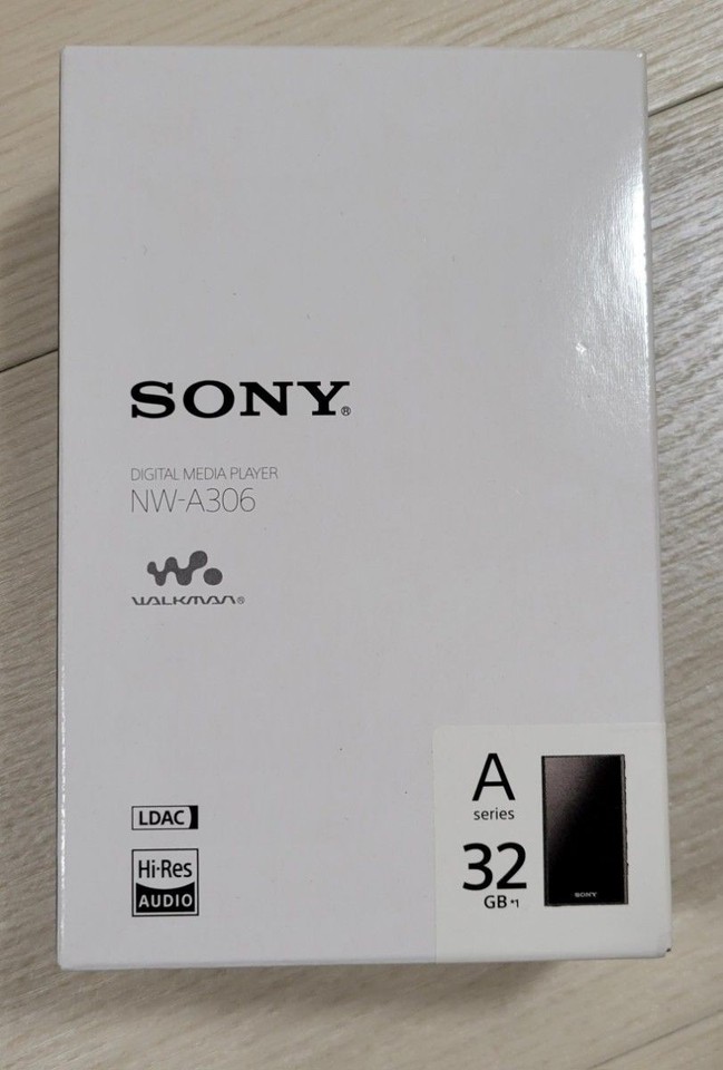 NEW SONY NW-A306 Blue WALKMAN 32GB Hi-Res Audio Player English Language ...