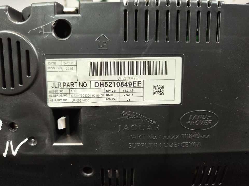 LAND ROVER FREELANDER 2 L359 SPEEDOMETER CLOCKS INSTRUMENT CLUSTER DH52 ...