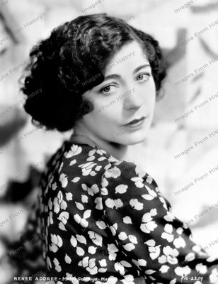 8x10 Print French Silent Actress Renee Adoree Studio Portrait #RA533 | eBay