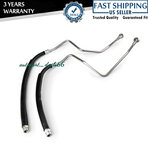 Pair Oil Cooler Hose For Mitsubishi Montero 95-01 3.0L 3.5L V6 MR204354 ...