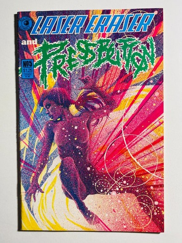 ECLIPSE COMICS LASER ERASER AND PRESSBUTTON #5 (1986) VF/VF+ COMIC | eBay