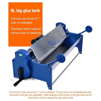 Manual 100cm Wallpaper Glue Coating Machine Coater Wallpaper Paste ...