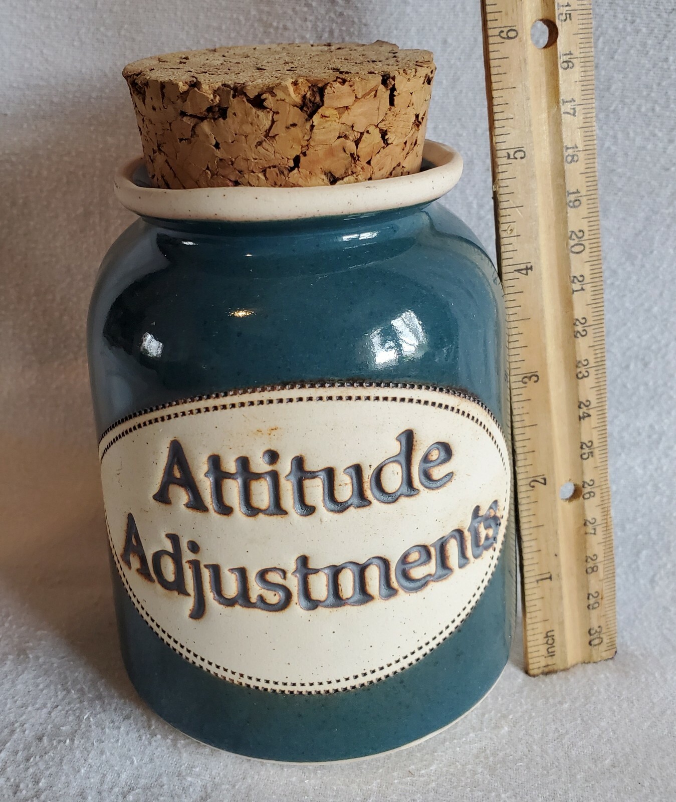 ATTITUDE ADJUSTMENT JAR - by DR. BROPHY'S WORD JARS | eBay