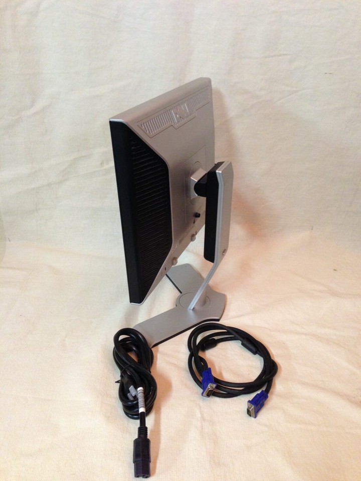 Dell 19" LCD Silver Computer Monitor UltraSharp 1907FPb 1907 / 1908 VGA ...