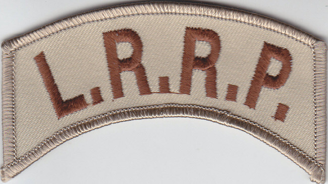 5 LRRP brown on desert tan patches Long Range Reconnaissance Patrol | eBay