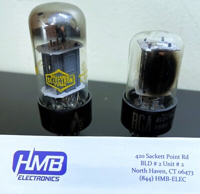 2 RCA & 2 SELECTRON 6SN7GTB Vacuum Tubes | eBay
