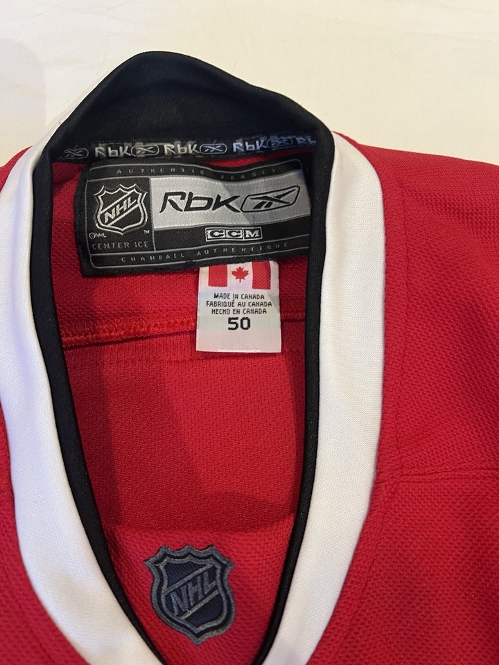 Chicago Blackhawks Jonathon Toews Jersey Authentic Reebok Size 50 | eBay UK