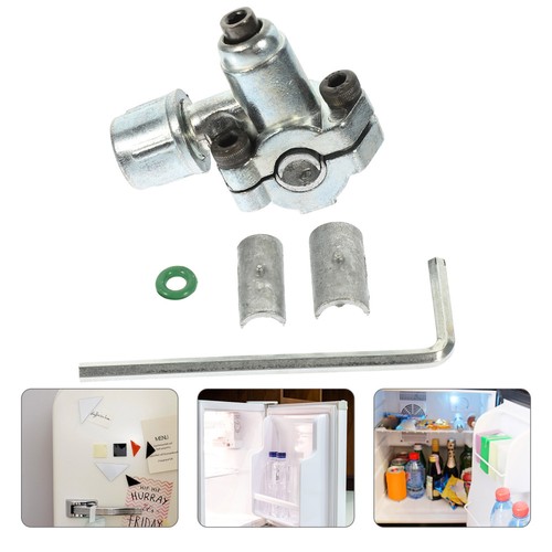 Zinc Alloy Needle Puncture Valve Refrigerant Piercing Refrigerator | eBay