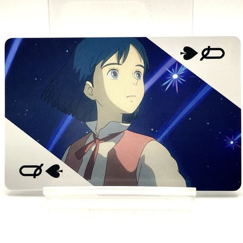 Howl's Moving Castle Howl Studio Ghibli Playing Card Spades Q Japan ...