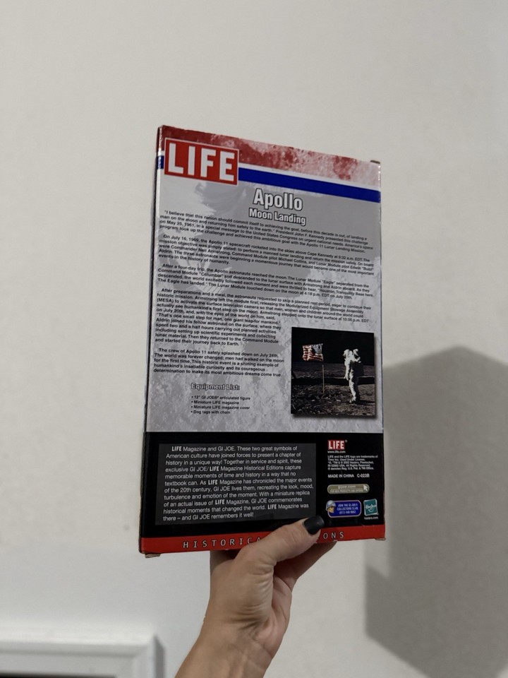 Hasbro GI Joe Apollo Moon Landing Historical Editions Life Magazine NIB ...