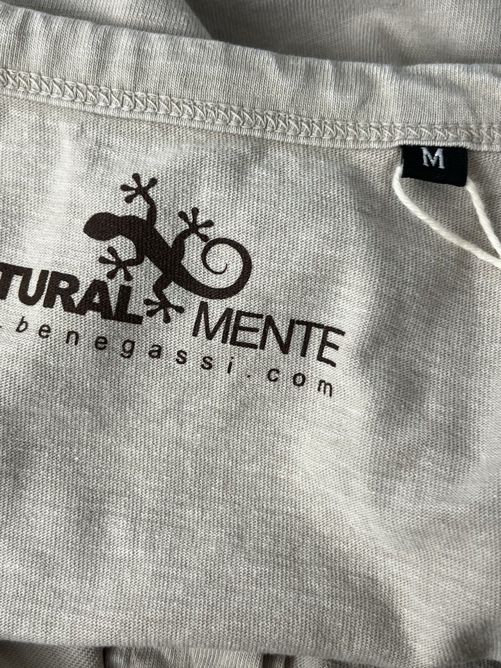 Benegassi Espana Women M T-shirt NaturalMente Lizard Beige Short Sleeve ...