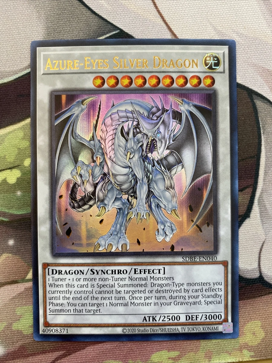 Azure Eyes Silver Dragon