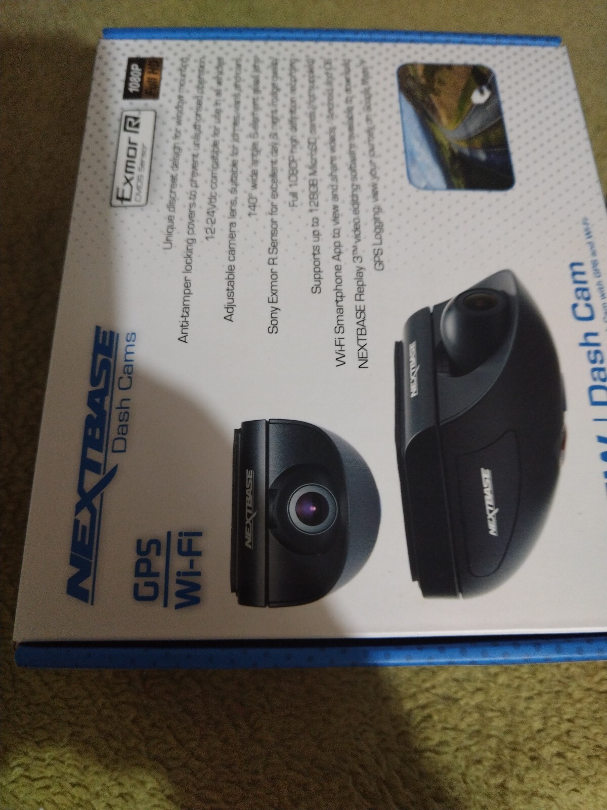 NEXTBASE 380GW 1080p HD Dash Camera - Black for sale online | eBay