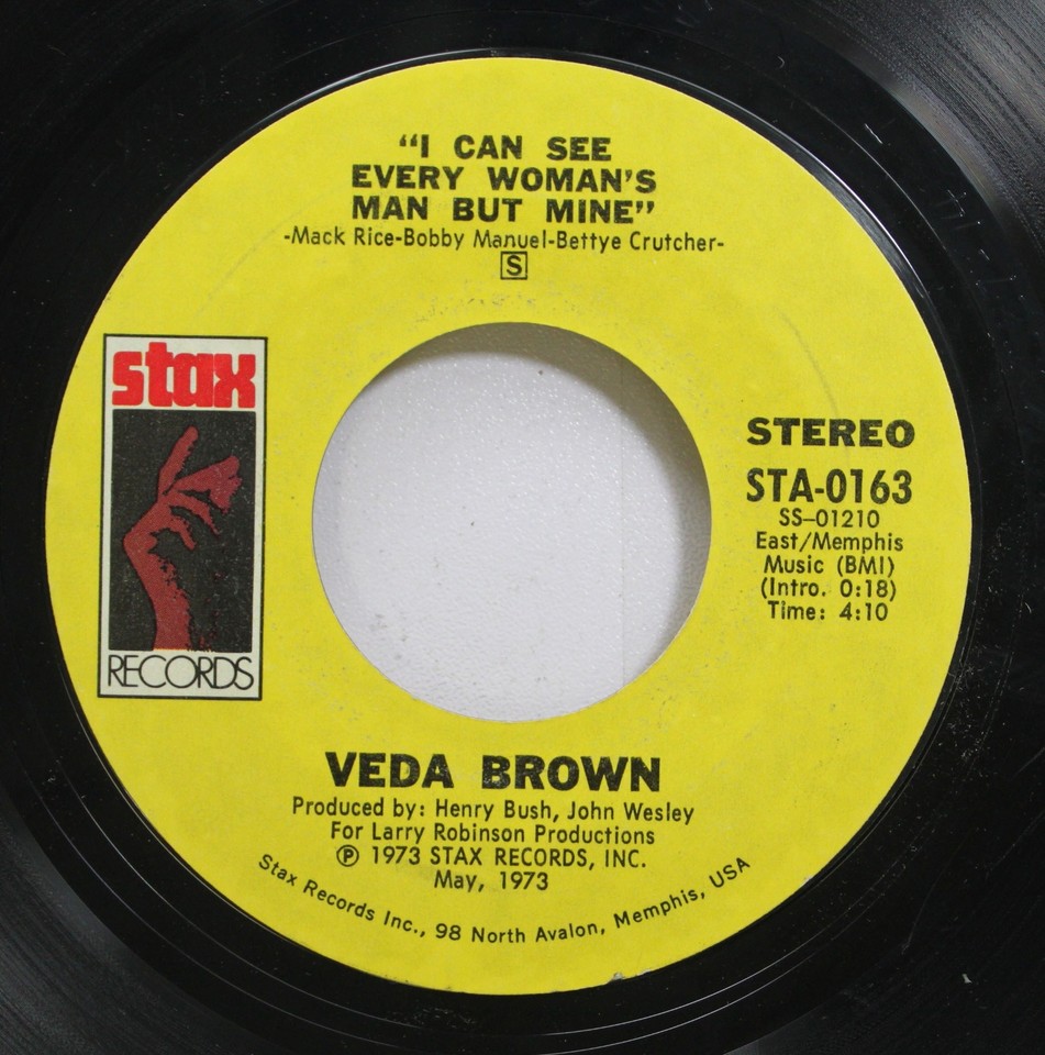 Hear! Northern Soul Crossover 45 Veda Brown - Short Stopping / I Can ...