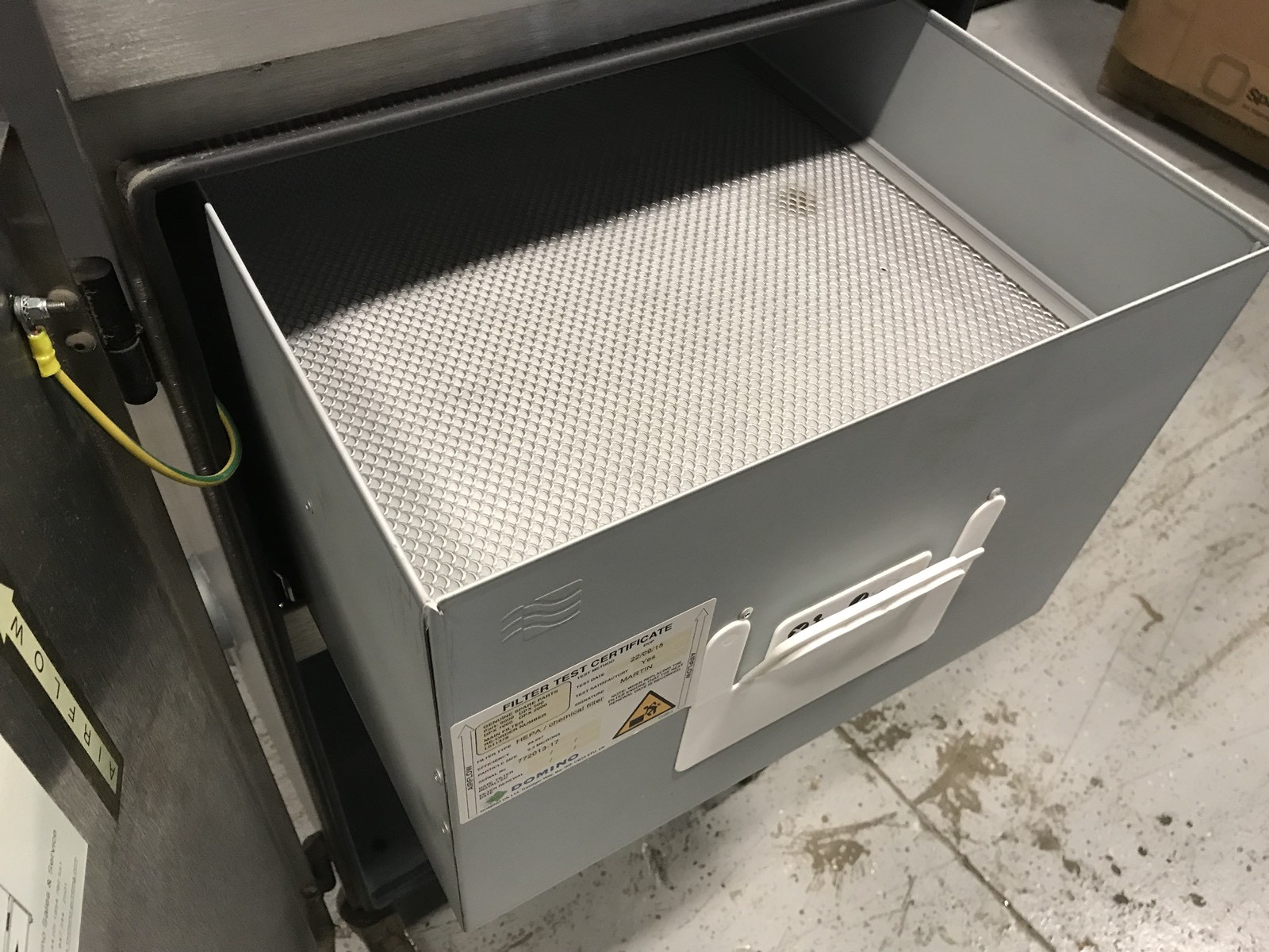 DOMINO DPX1000 DIGITAL LASER FUME EXTRACTION UNIT W/ L011378 HEPA ...