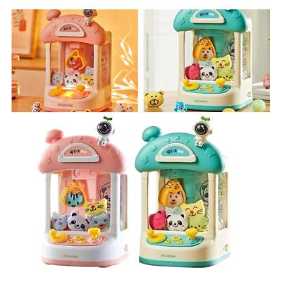 Kids Claw Machine Vending Toy, Arcade Claw Game Portable with Lights ...