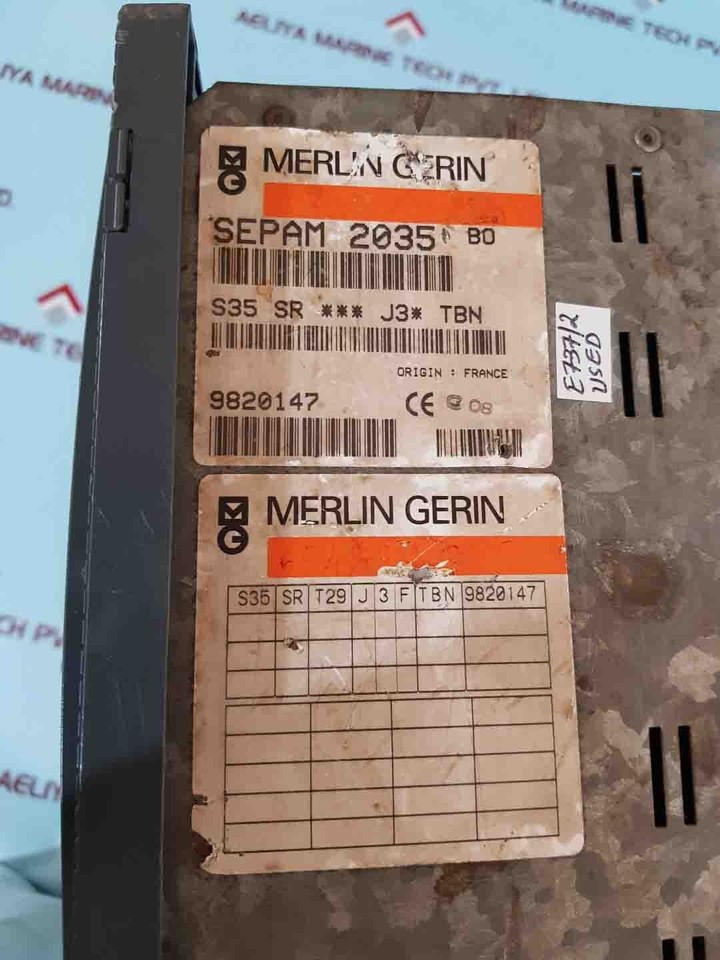 Merlin Gerin Sepam 2035 / Sepam 2000 Protection Relay | eBay