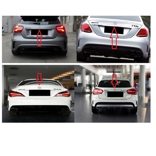 Gloss Black for W167 GLE43 GLE63 GLE350 GLE400 GLE500 Trunk Rear Star ...
