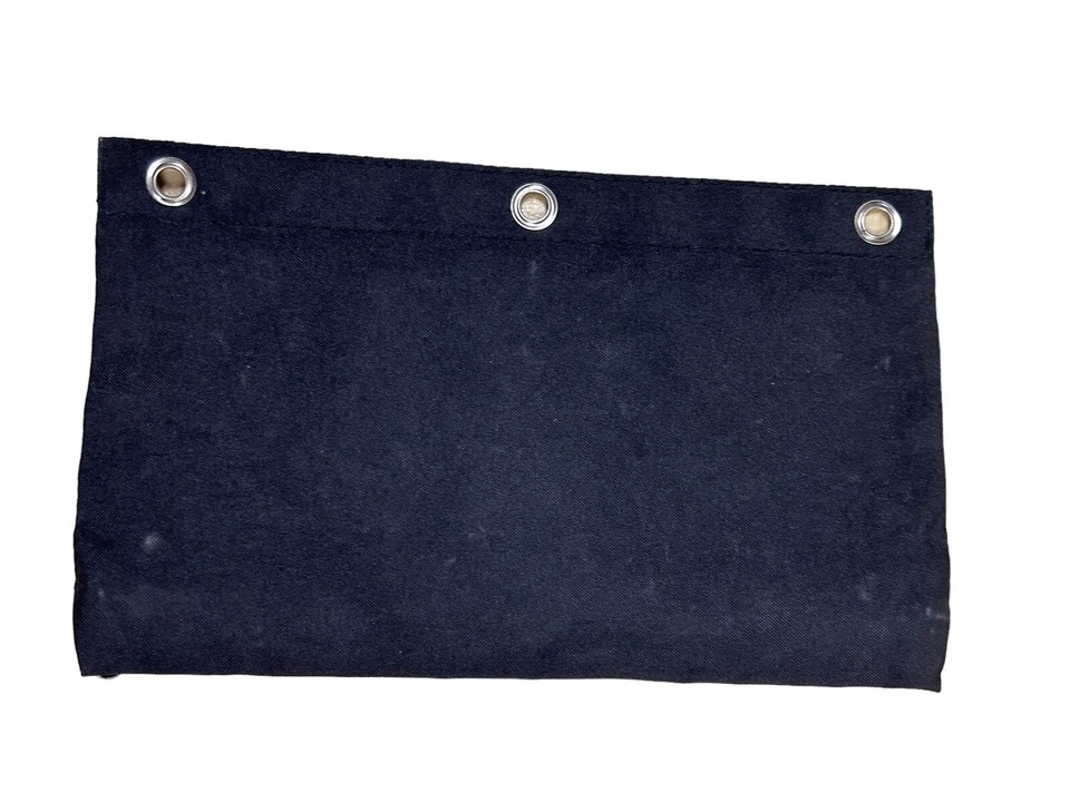 Vintage Reebok Black Zipper Pencil Pouch By Mead Fits 3-ring Binder ...