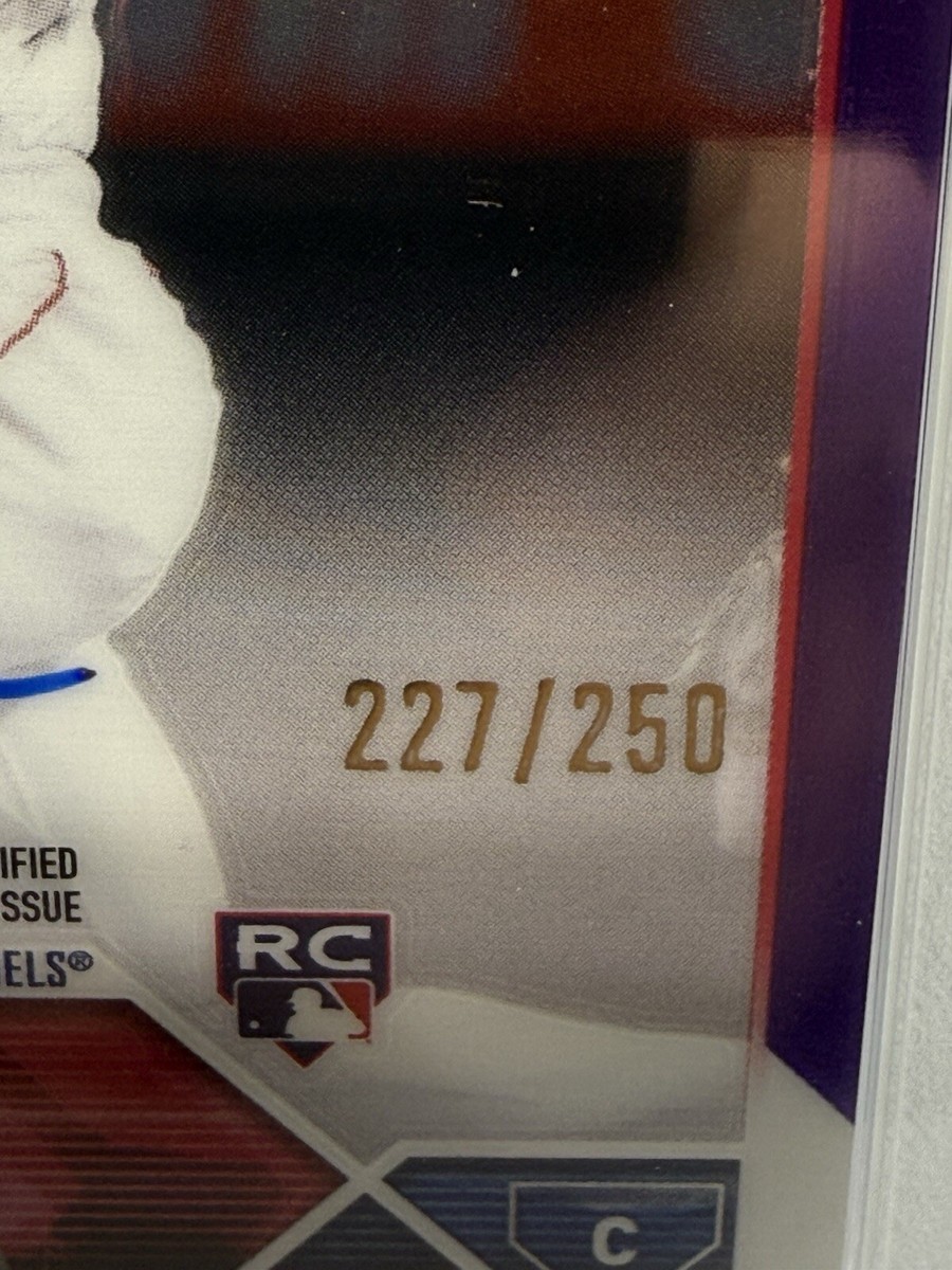 2023 Topps Chrome - Rookie Autographs Logan O'Hoppe #RA-LO 2023 Topps Chrome - Rookie Autographs Logan O'Hoppe #RA-LO