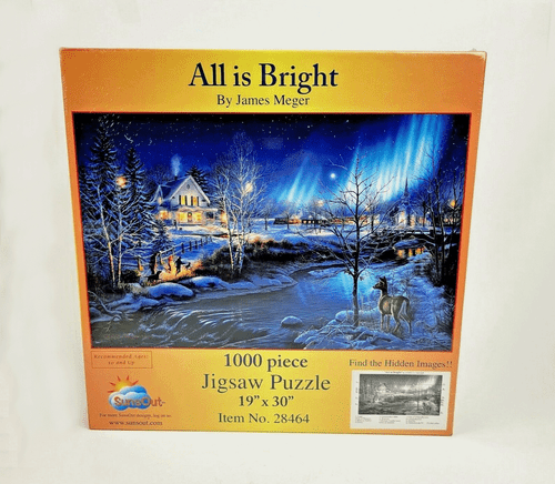 Suns Out All Is Bright Jigsaw Puzzle 1000 Pieces James Meger Hidden ...