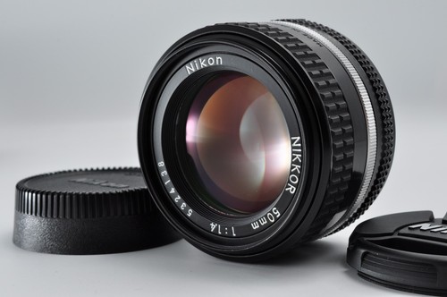 [Near Mint]NIKON AIS Ai-S NIKKOR 50mm F/1.4 MF Standard Prime Camera ...
