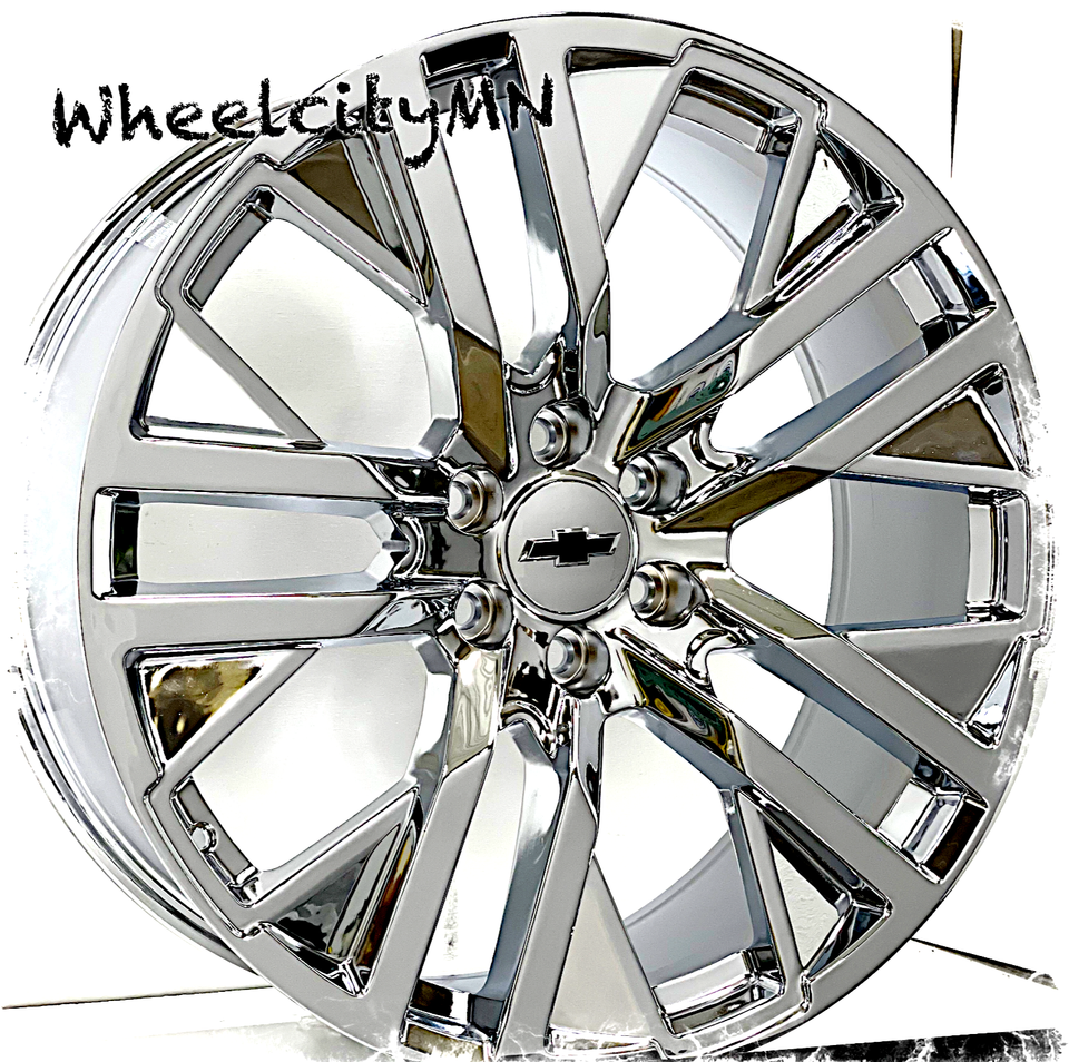 20" Chrome OE 5903 SES Replica Wheels fits 2023 Chevy Colorado ZR2 ...