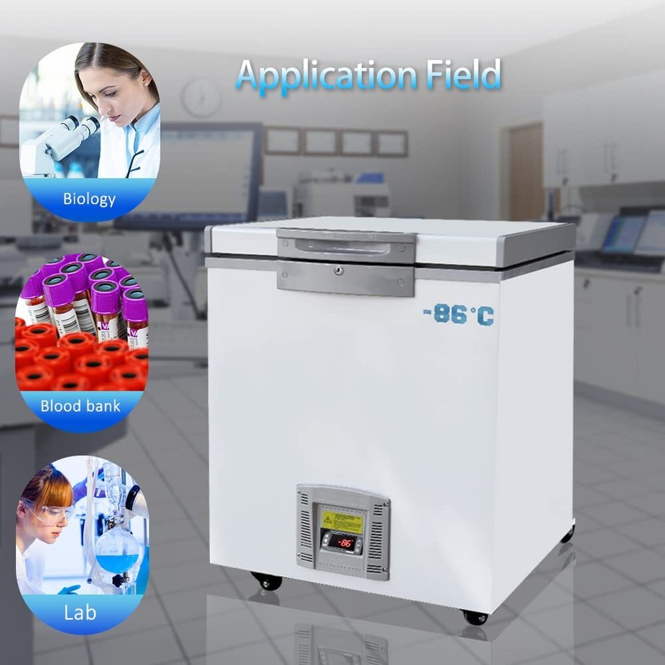 -86 Degree Lab Ultra Low Temperature Freezer 28L Deep Freezer for ...