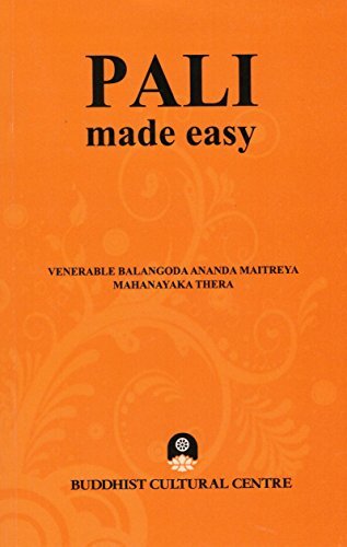 Pali made easy by Balangoda Ananda Maitreya Mahanayaka Thera Book The Fast Free | eBay