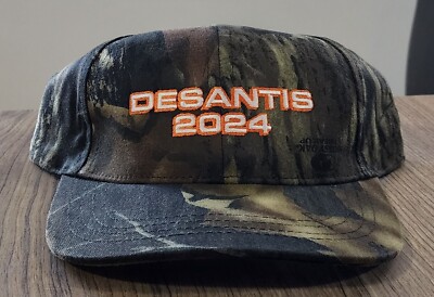 Official Ron DeSantis 2024 For President CAMO Hat Cap Adjustable FL ...