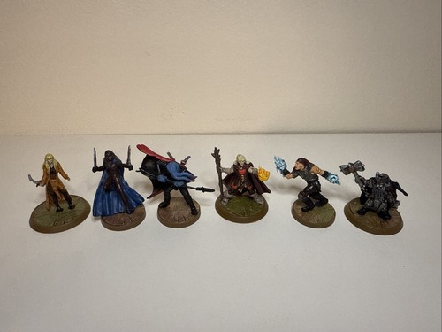 Heroscape 6 Figures Only - Mind Flayer Mika Connour Morgrimm Forgehammer | eBay