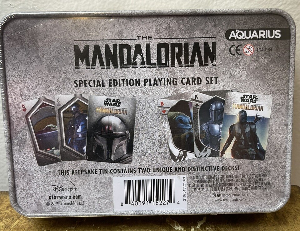 Star Wars The Mandalorian Special Edition Playing Card Set New Sealed ...