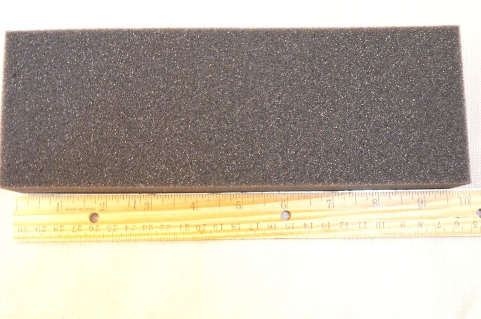 Lot 4 - Recycled foam packing block shipping gray protection pad thick ...