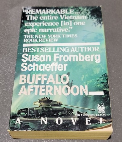 Buffalo Afternoon by Susan Fromberg Schaeffer Vintage Paperback 1989 | eBay