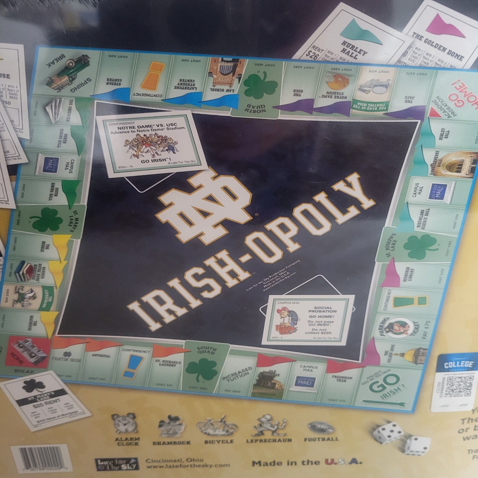Notre Dame Fighting Irish IRISHOPOLY Monopoly Game Brand New Sealed | eBay