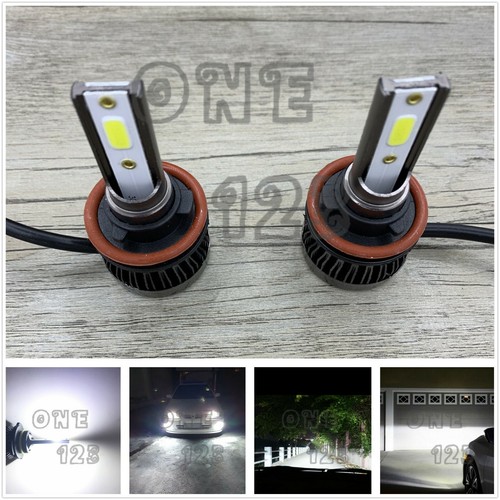 MINI H8 H9 H11 H16 6000K Super White 8000LM LED Headlight Bulb Kit Low Beam | eBay