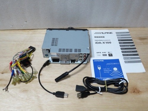 ALPINE iDA-X100 MP3/WMA/AAC USB Player Audio Head Unit Bluetooth ...