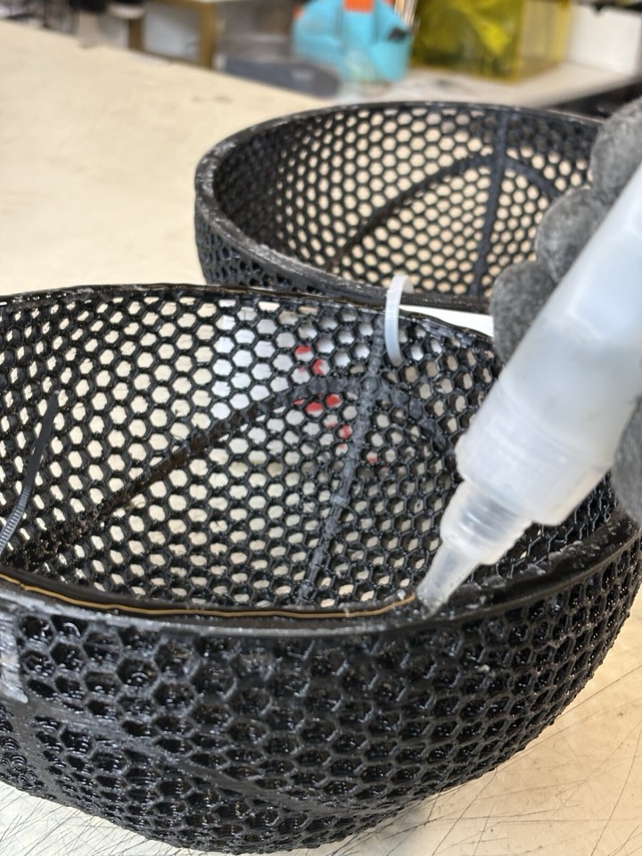 Official Size 7 Basketball - 600g TPU 3D Printed Airless for Fun & Decoration | eBay