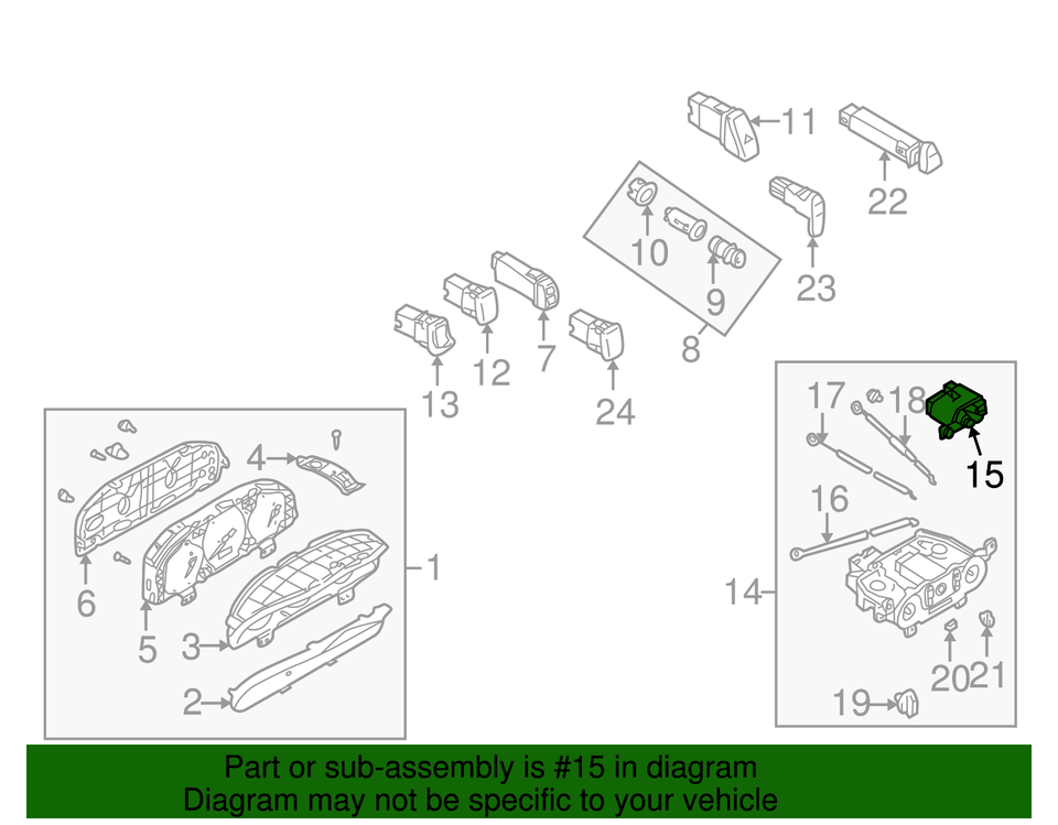 Mazda Protege 5 MPV AC Air Condition Heater Fan Control Switch OEM LB83 ...