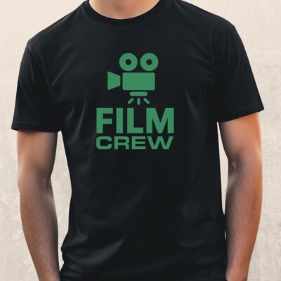 Herren T-Shirt Film Crew Film Making Film Maker Motiv Baumwolle Größe ...
