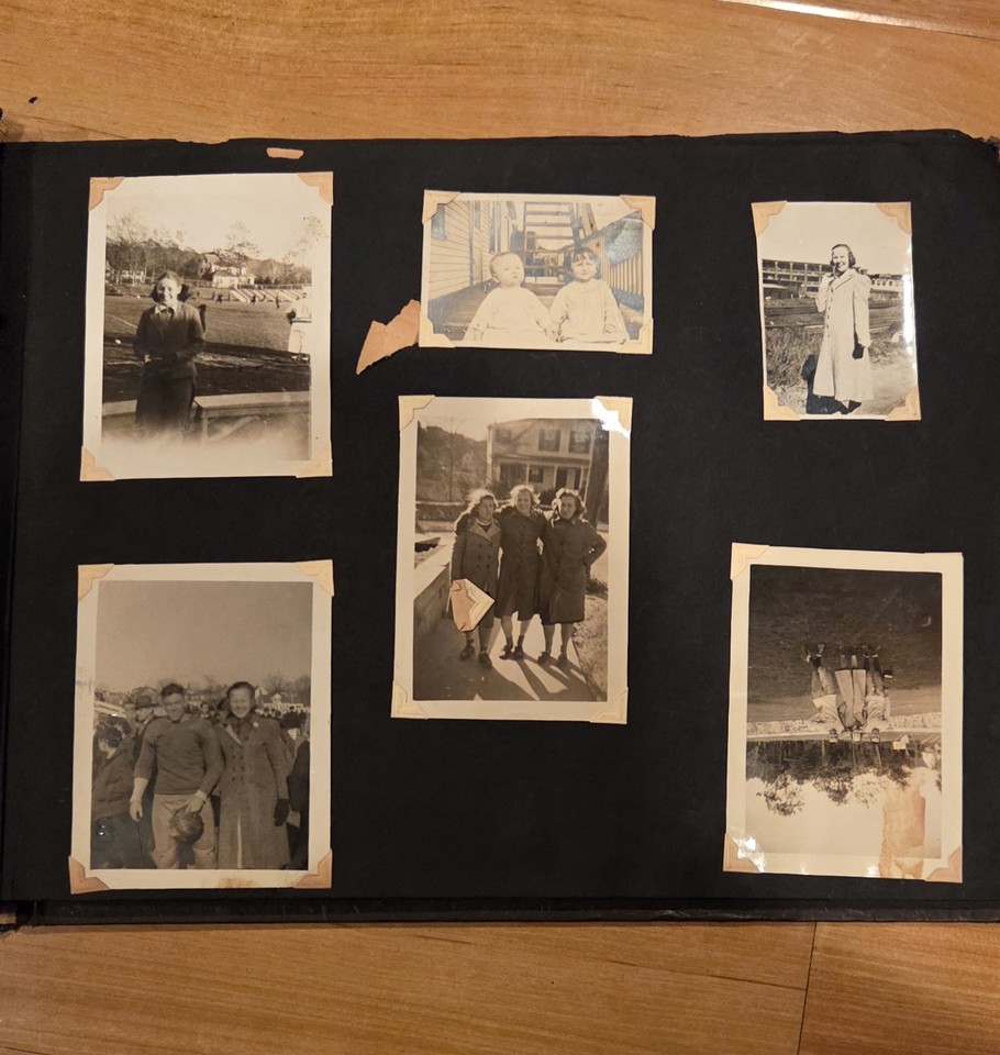 1940s UMass Photo Album 150+ Vintage WWII Student ROTC Cheesecake | eBay