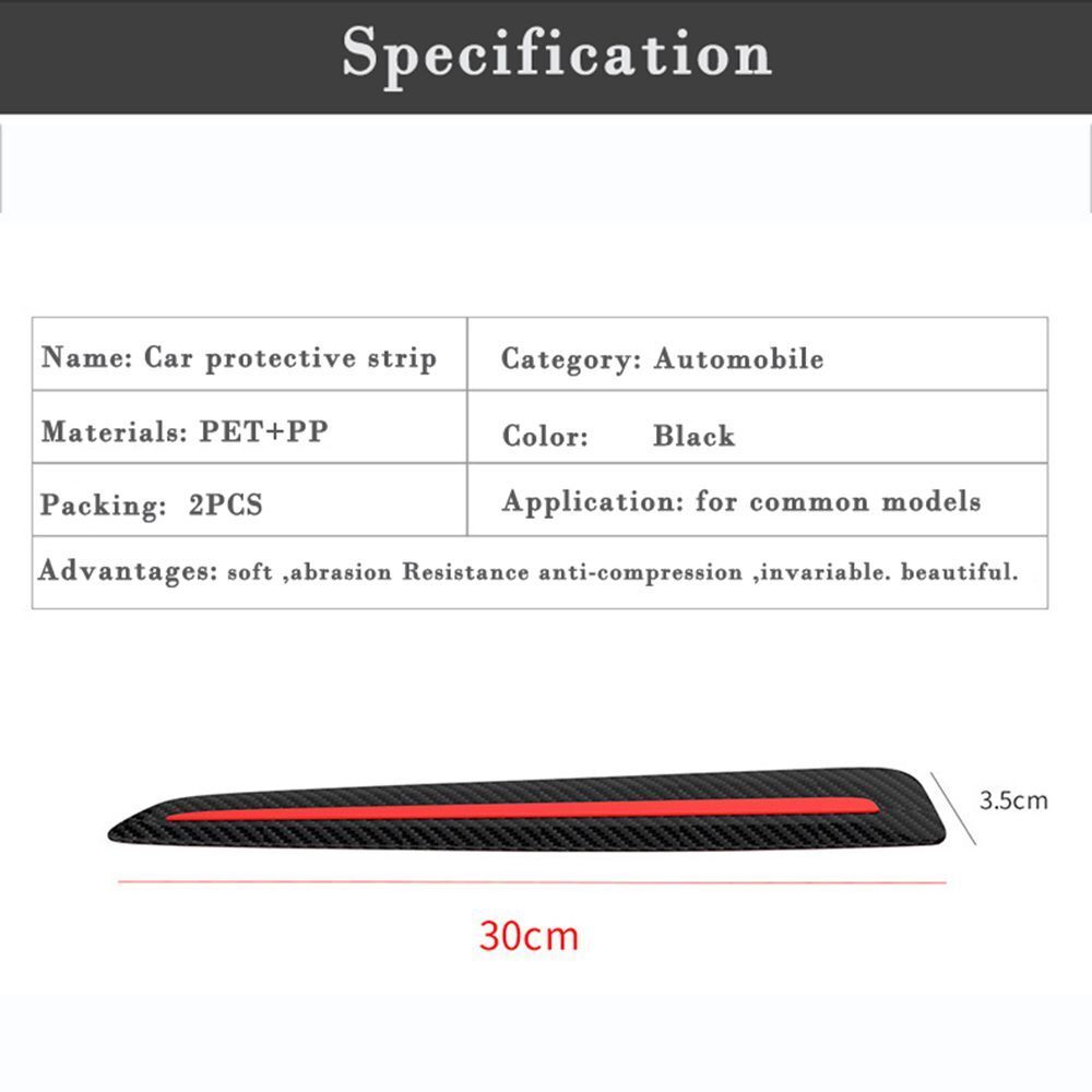 Protection Car Decoration Strip Anti-scratch Stickers Edge Corner ...