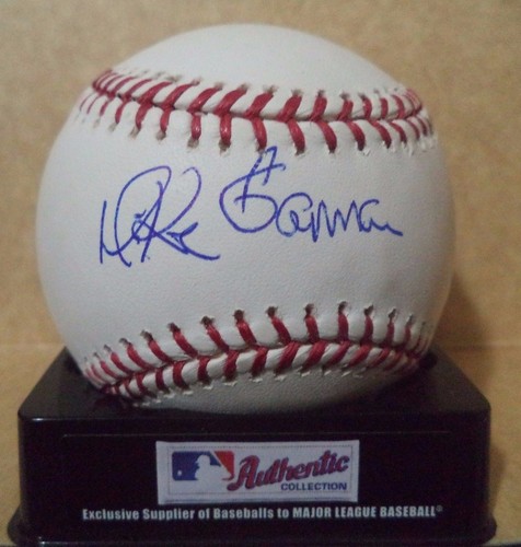 MIKE GARMAN CUBS/RED SOX/DODGERS/CARDINALS SIGNED AUTOGRAPHED M.L ...