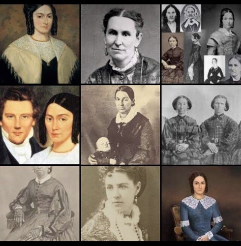 Daguerreotype of Joseph Smith Jr. and wife Emma Smith rare key Mormon ...