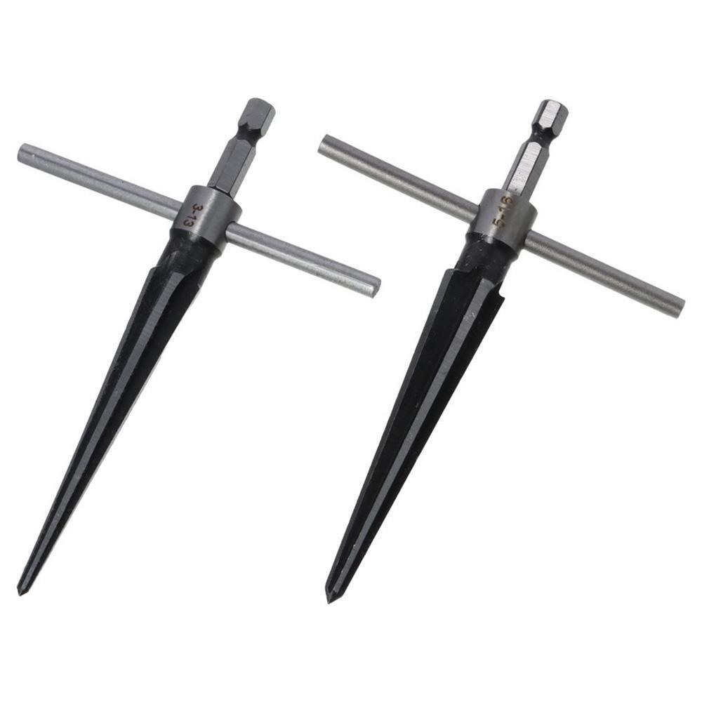 1Set Sliver Tapered Reamer Set 5-16mm Handle Tapered Reamers Drill | eBay