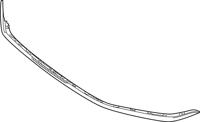 Genuine Nissan Moulding Front Bumper Lower 620845SN0A / 62084-5SN0A OEM ...