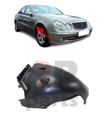 FOR MB E W211 2002 - 2006 NEW FRONT FENDER REAR PART MUD GUARD SPLASH ...