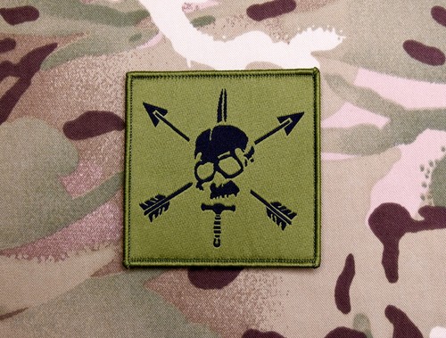 Special Forces Woven Patch SFARTAETC Nous Defions OIF OEF CIF Green ...