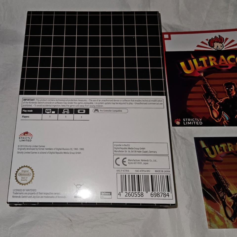 Nintendo Switch Ultracore Collector's Edition Strictly Limited Games ...